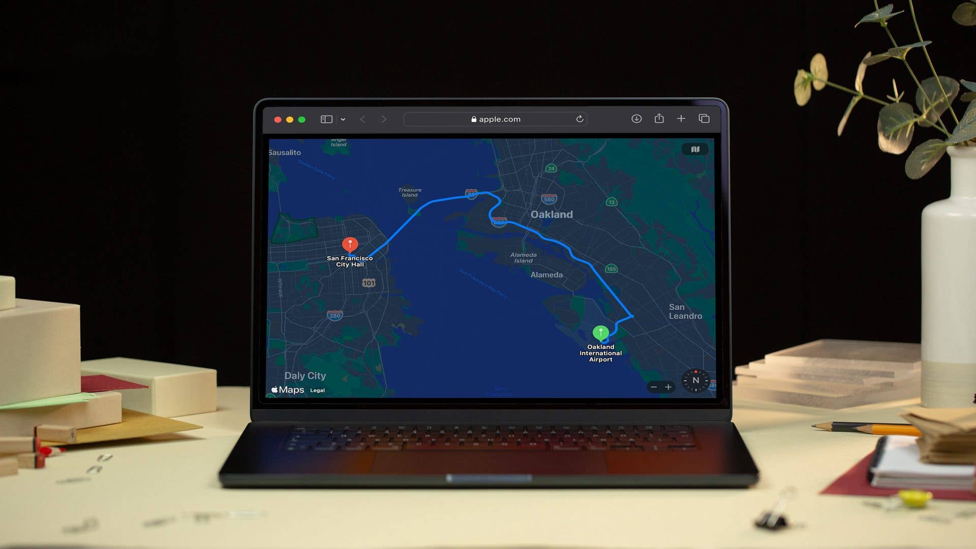 Google Maps-Konkurrent: Apple Maps Web Beta ist da